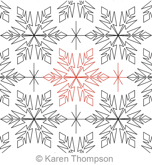 Frozen Snowflake - The Quilting Place